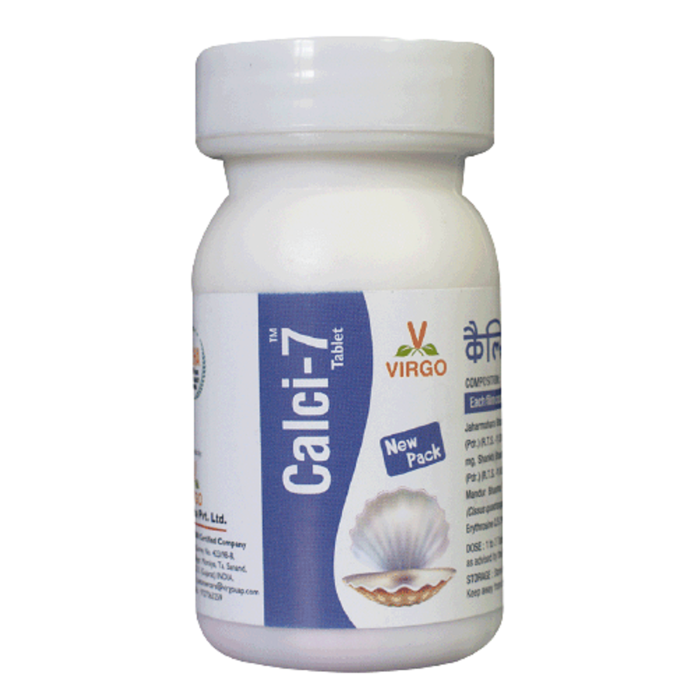 Virgo UAP Calci-7 Tablet || Indigenously Prepared from Natural Calciums ...