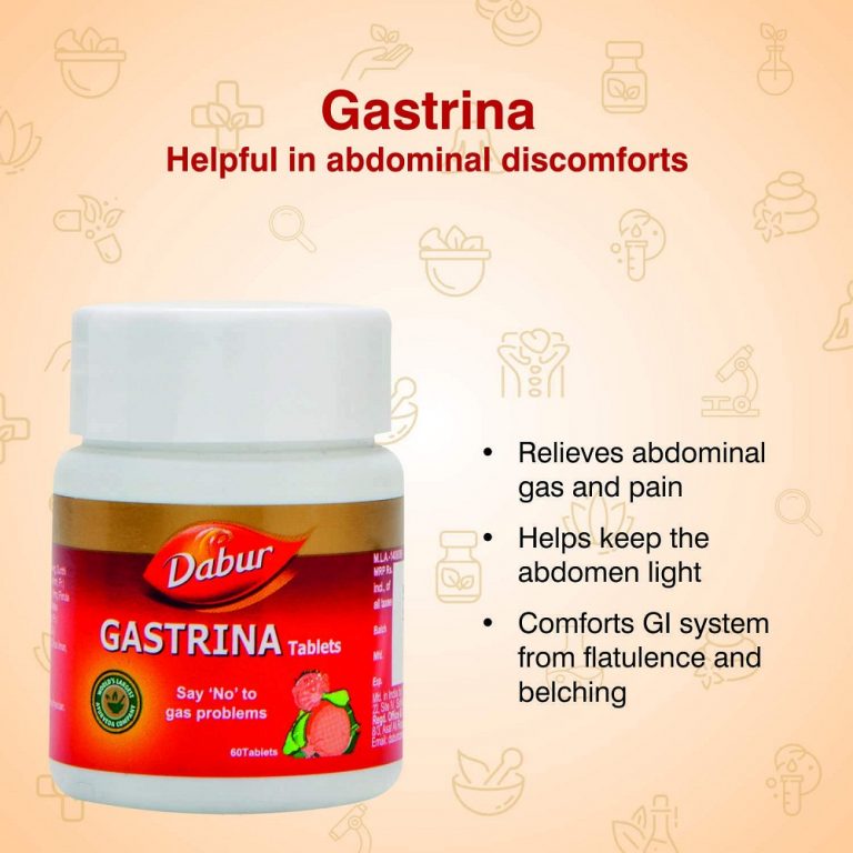 Dabur Gastrina Tablet || Pack of 60 Tabs - Ayubazar
