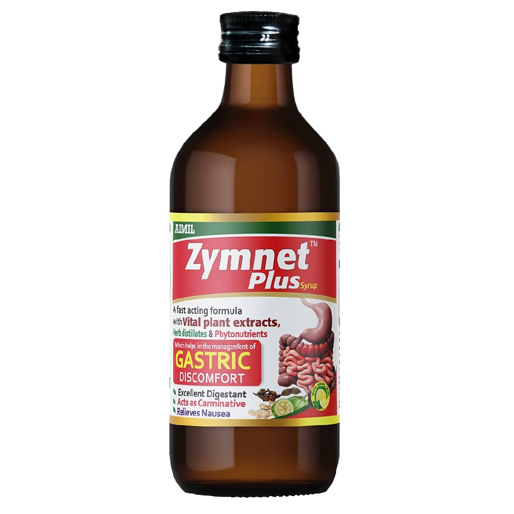 Aimil Pharmaceuticals Zymnet Plus Syrup || Useful In Relieving ...