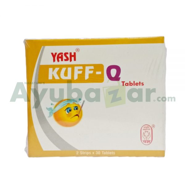 Yash Remedies Kuff Q Tablet | Effective in Cold & Cough - Ayubazar