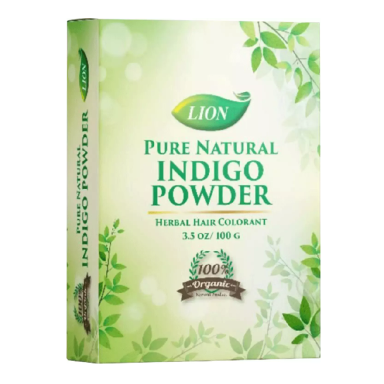 Lion Indigo Powder || Pack Of 80 Gms || Useful In Herbal Hair Colorant ...