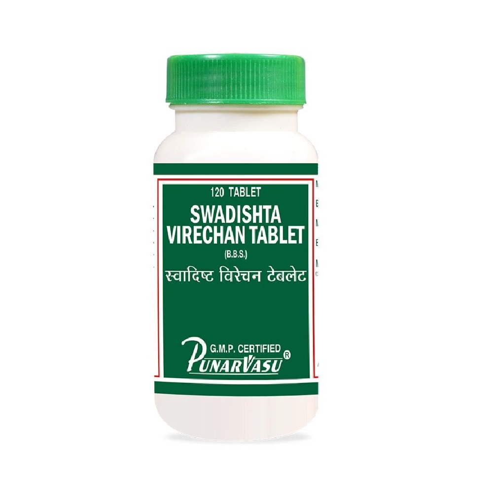 Punarvasu Swadishta Virechan Tablets || Useful In Skin Diseases ...