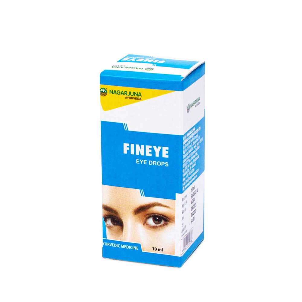 Nagarjuna Ayurveda Fineye Drops || Pack Of 10 Ml || Useful In Eye Care ...