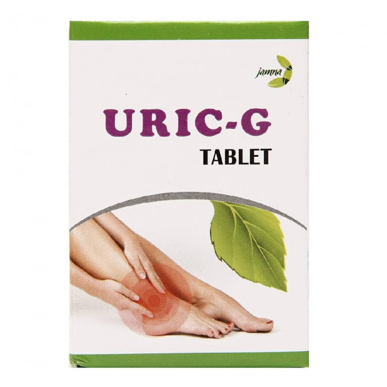 Jamna Pharmaceuticals Uric-G Tablet || Pack Of 60 Tabs || Useful In ...