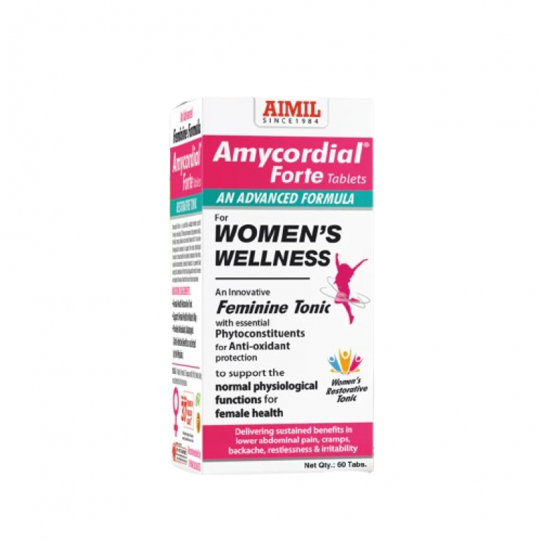 Aimil Pharmaceuticals Amycordial Forte Tablet || Pack Of 60 Tabs ...