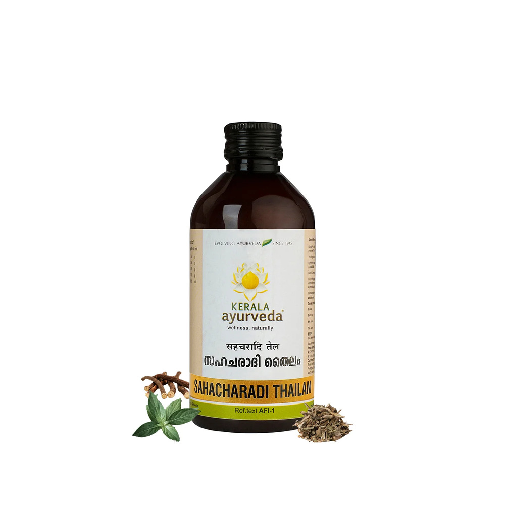 Kerala Ayurveda Sahacharadi Thailam | Back Pain Relief Oil - Ayubazar