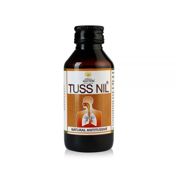 Kerala Ayurveda Tuss Nil Cough Syrup | Pack Of 100 Ml | For Dry Cough ...