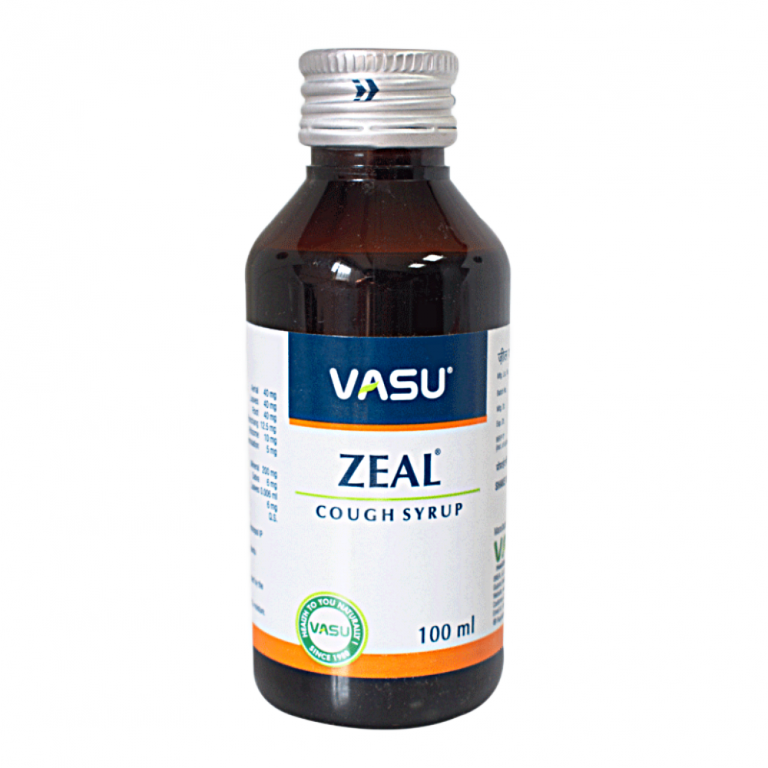 Vasu Zeal Cough Syrup | Pack Of 100 Ml | One Stop Solution For Cough Of ...