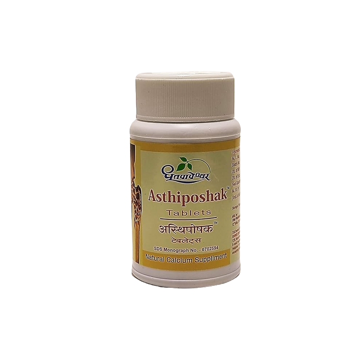 Dhootpapeshwar Asthiposhak Tablet | Natural Calcium Supliment - Ayubazar