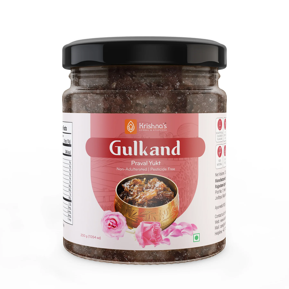 Krishna's Gulkand || Pack Of 200 Gms || Useful In Providing Natural ...