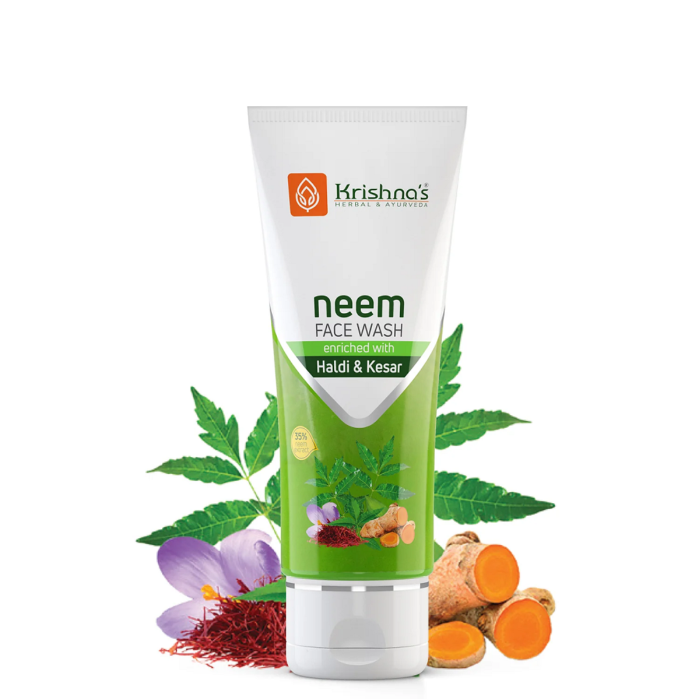Krishna's Neem Face Wash || Pack Of 100 Ml || Useful In Cleansing The ...