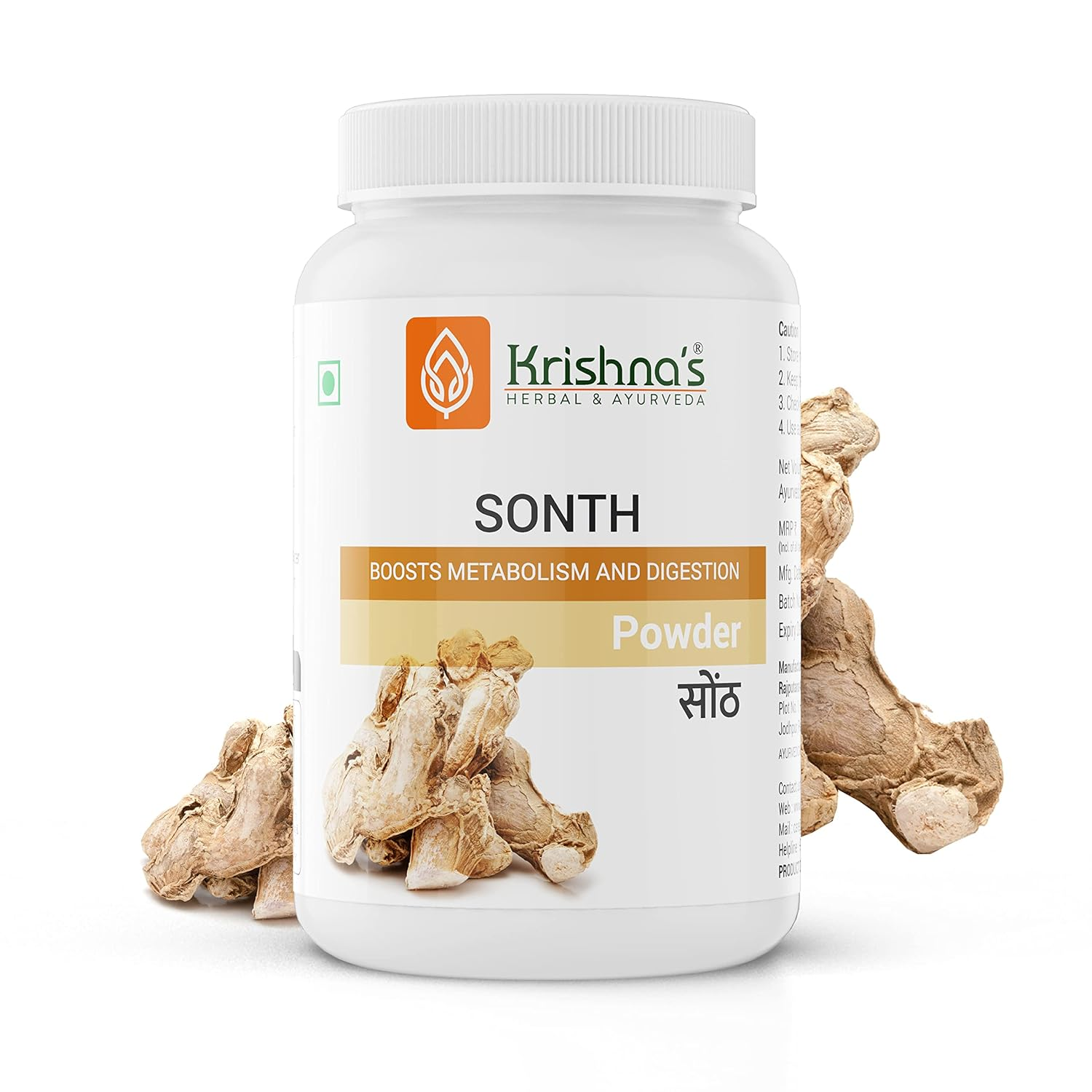 Krishna's Sonth Powder || Pack Of 100 Gms || Useful In Digestion And ...